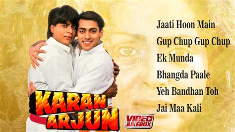 Karan Arjun All Movie Songs Video Jukebox Salman Shahrukh Kajol