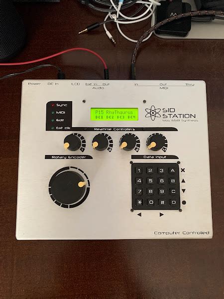 MATRIXSYNTH Elektron Sidstation MOS SID Synthesizer SN F01000458 81