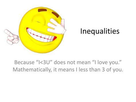 PPT Inequalities PowerPoint Presentation Free Download ID