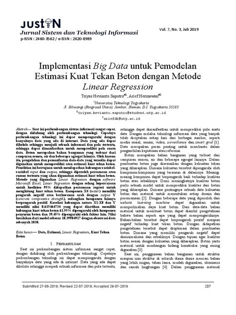 Implementasi Big Data Untuk Pemodelan Estimasi Kua Pdf Implementasi Big Data Untuk Pemodelan Estimasi Kua Pdf