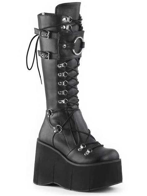 Gothic Platform Boots For Women Edgy Stylish Footwear