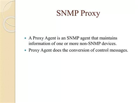 simple network management protocol ppt