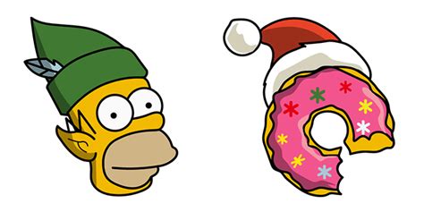 The Simpsons Seymour Skinner And Tie Cursor Sweezy Cursors