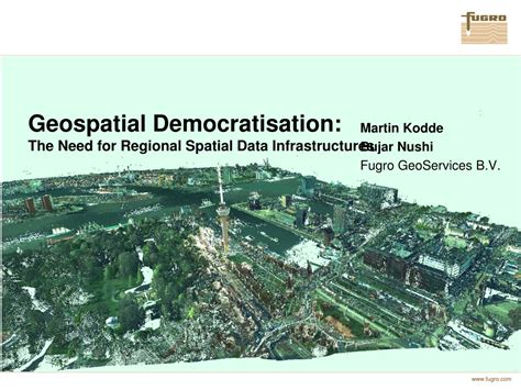 Ppt Geospatial Democratisation The Need For Regional Spatial Data Infrastructures Powerpoint