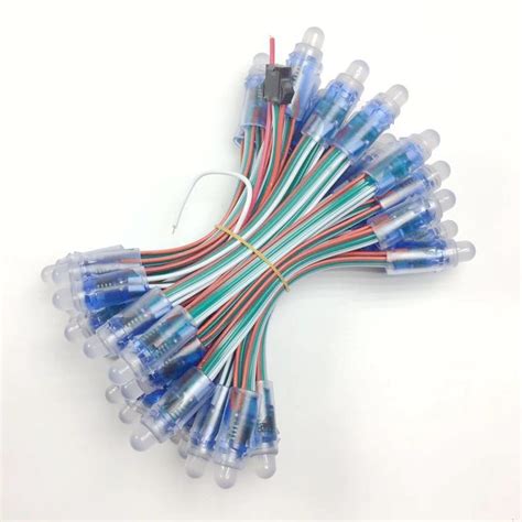 Dc5v 12mm Led Ws2811 Pixel Module 50 Knooppunt Str Vicedeal