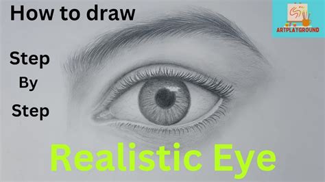 How To Draw Realistic Eye Step By Step Drawing YouTube