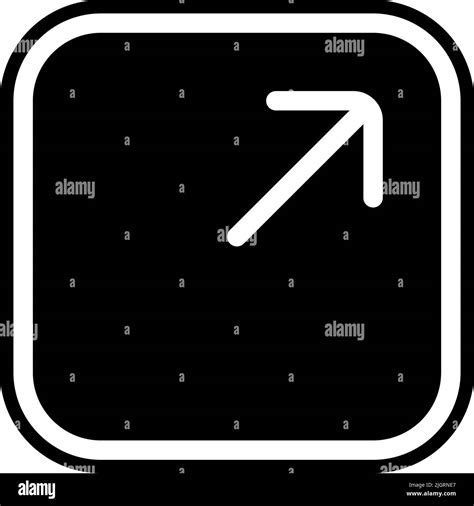 Basic User Interface Fullscreen Icon Stock Vector Image Art Alamy