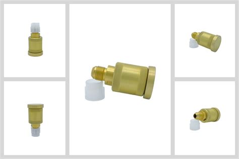 Buy Wholesale China Top Quality Custom Metal Aluminum Quick Self Sealing Coupling And Compression