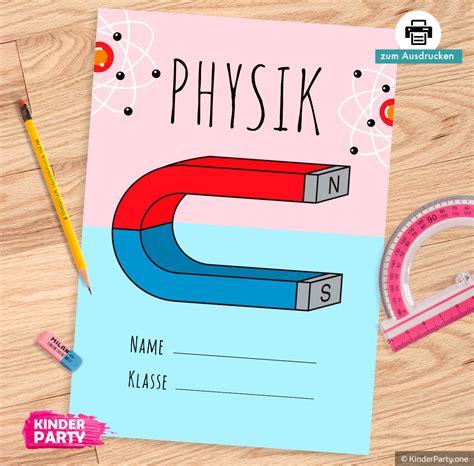 Physik Deckblatt Kostenlos Ausdrucken Ideen Und Vorlagen