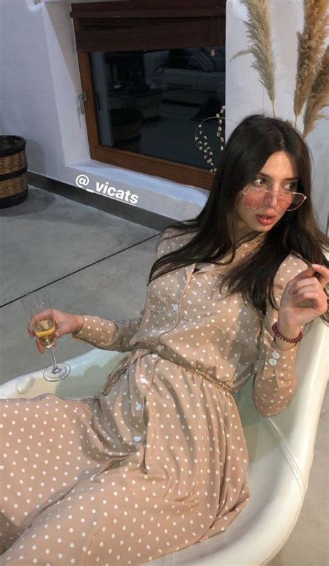 Katya Miro Snowstrippers Tati Meadow Walker Model Retro Polka Dot Dress