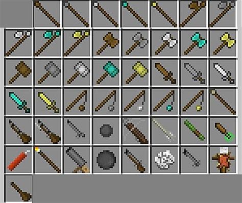Weapon Mod Minecraft