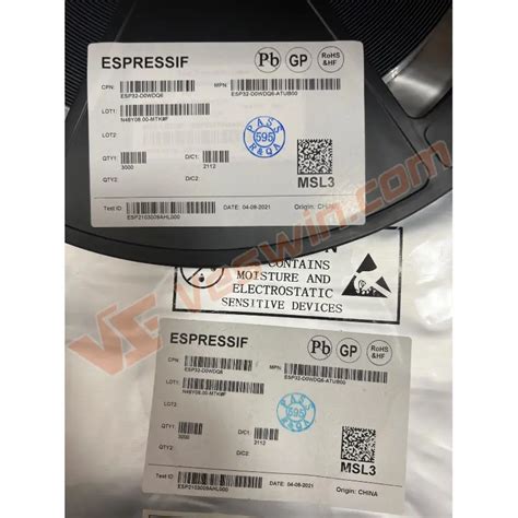 ESP32 D0WDQ6 ESPRESSIF Other Components Veswin Electronics