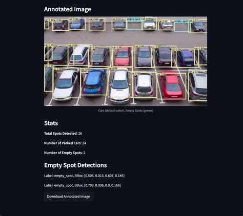 Building A Camera Based Parking Detection System Using Visionagent