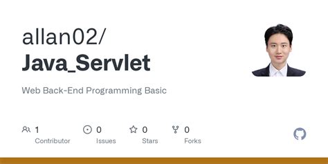 GitHub Allan Java Servlet Web Back End Programming Basic