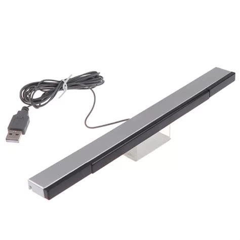 wii sensor bar wired receivers ir signal ray usb plug replacement for