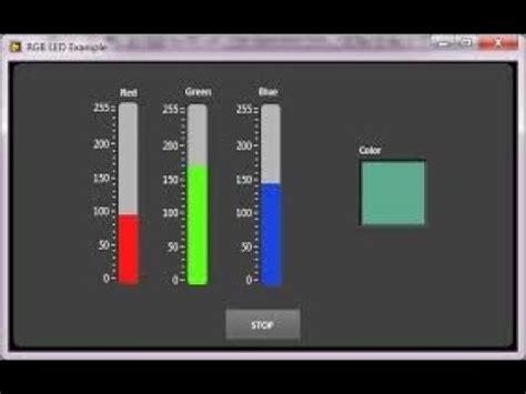 Arduino And Labview Control Led Brightness Using Visa Write Pwm YouTube