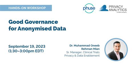 Privacy Analytics On Linkedin Phuse Dataprivacy Iqvia