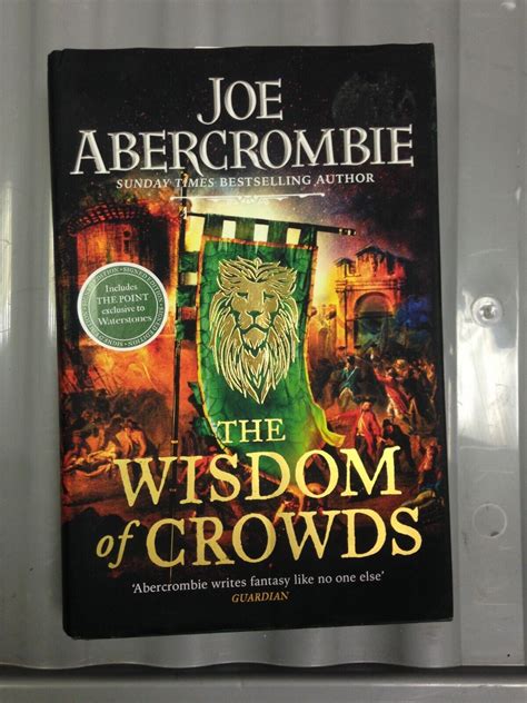 The Wisdom of Crowds - Signed - Joe Abercrombie Waterstones exclusive 9781473234949 | eBay in ...