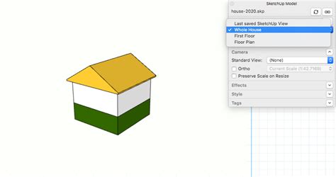 Editing A SketchUp Model S View And Style Settings In LayOut SketchUp Help