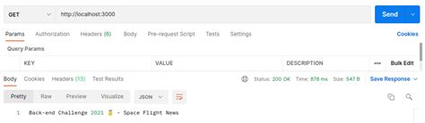 GitHub Deciodeandrade SpaceFlightNews API Back End Challenge Space Flight News