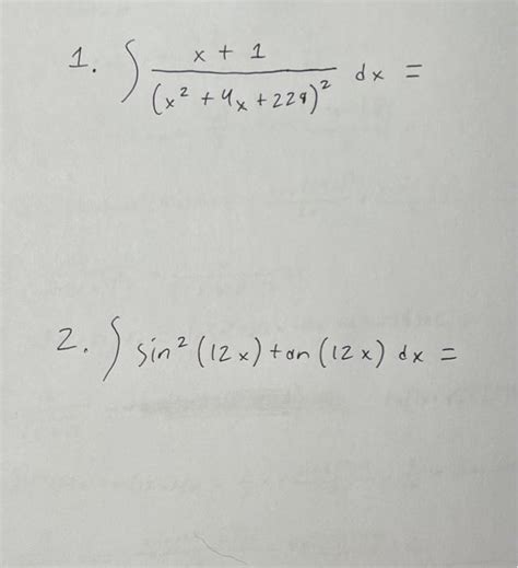 solved evaluate both integrals use symbolic notation and