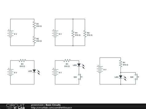 Basic Circuits CircuitLab