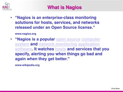 PPT Nagios An Introduction And Brief Tutorial PowerPoint Presentation ID