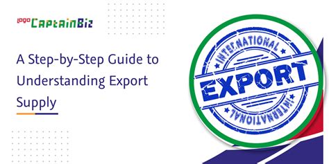 Mastering Export Supply: A Comprehensive Guide