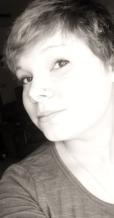 Pixie Cut Self Portrait By Amberb00 On Deviantart