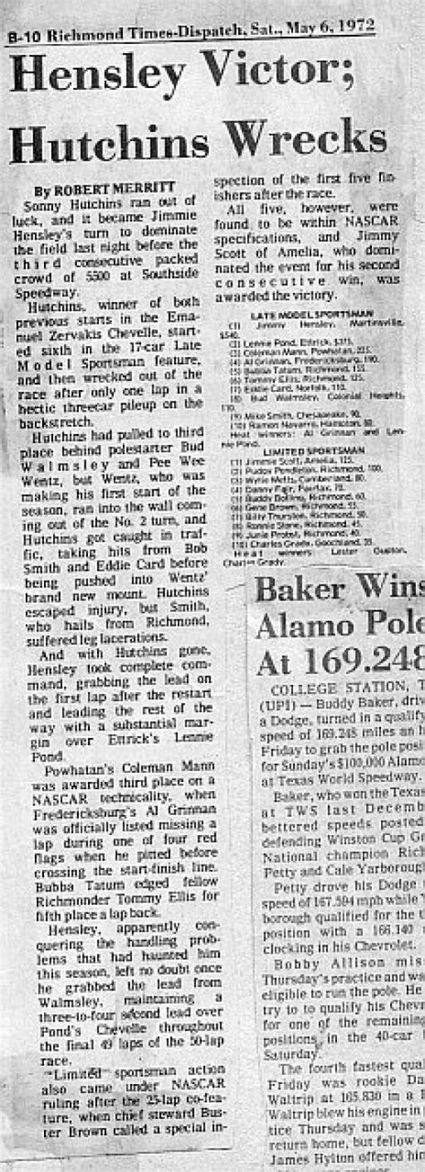 Ray Hendrick Roy Hendrick Collection Given To Andy Towler Thanks Roy To