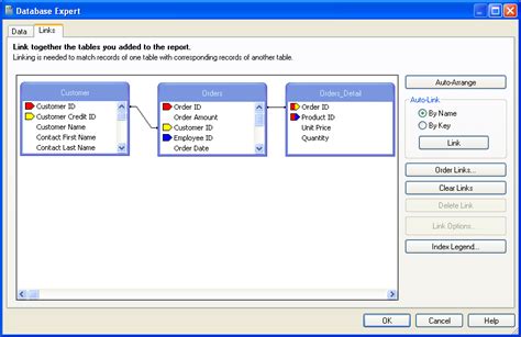 1011 Linking Tables Crystal Reports Online Training