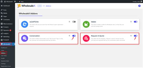 easily enable the woocommerce request a quote feature with 1 click