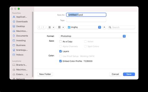 The Save File Dialog Box Opens In A Very Apple Community
