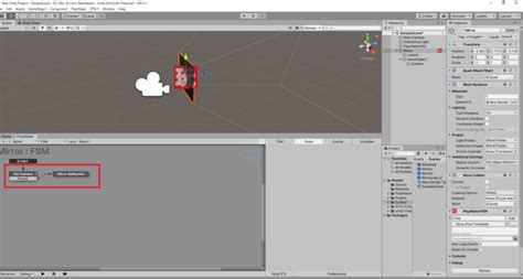 Unity Playmaker How To Create A Mirror With Render Texture ﻿ Styly