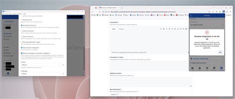 Cannot Enable Unlock With Biometrics Feature With Firefox Issue Bitwarden Clients GitHub