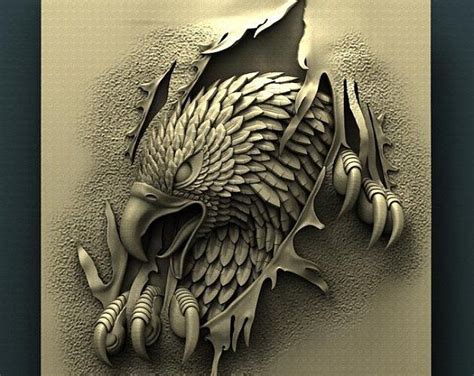 3d Stl Model For Cnc Router Engraver Carving Machine Relief Etsy