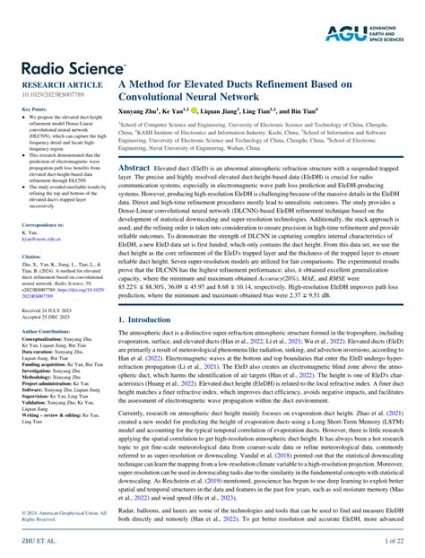 A Method For Elevated Ducts Refinement Based On Convolutional Neural Network