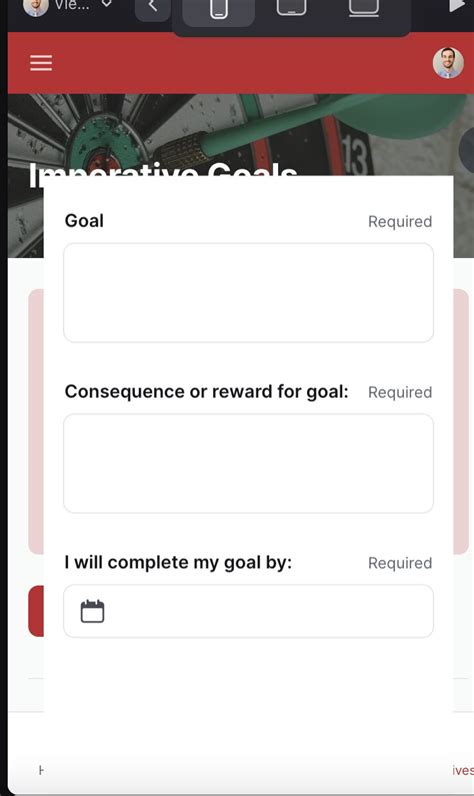 form submit button not showing on pages on mobile report a bug