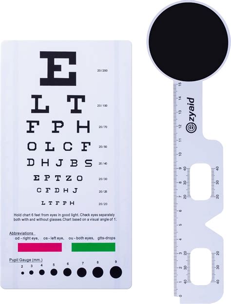 Ezyaid Eye Exam Kit For Visual Acuity And Near Nepal Ubuy
