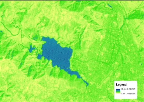 ndvi ndbi and ndwi calculation using landsat 7 8