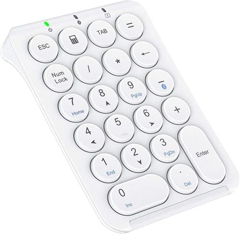 Iclever Ic Kp08 Number Keyboard Pad Bluetooth Portable Wireless
