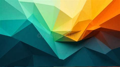 Colorful Abstract Geometric Pattern Stock Illustration Illustration Of Overlapping Undefined