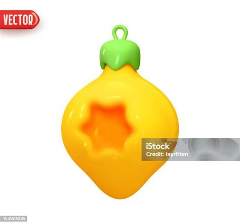 장식 크리스마스 트리 보블 콘 모양 장식의 축제 장식 요소 현실적인 3d 디자인 플라스틱 만화 스타일에서 흰색 배경에 고립 된 휴일 개체 벡터 일러스트 레이 션 0명에 대한