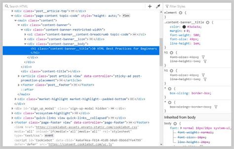 HTML Best Practices For Beginners IDevie