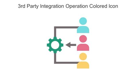 3rd Party Integration Operation Colored Icon In Powerpoint Pptx Png And