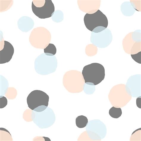 Connected Dots Seamless Pattern Background Vector Image