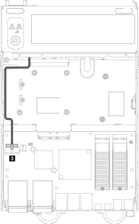 라이저 어셈블리 케이블 배선 Thinkedge Se360 V2 Lenovo Docs