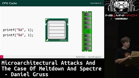 Microarchitectural Attacks And The Case Of Meltdown And Spectre Daniel