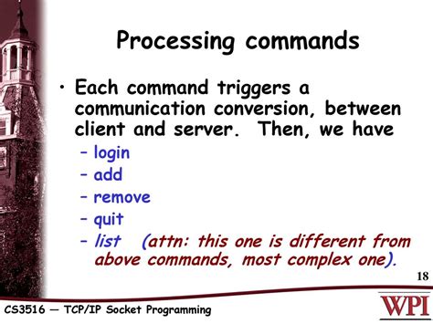 CS3516 — TCP/IP Socket Programming - ppt download