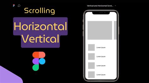 How To Create Interactive Scrollable In Figma Youtube